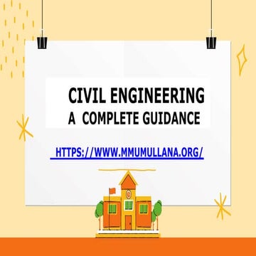 Civil engineering courses – a complete guidance | PPT