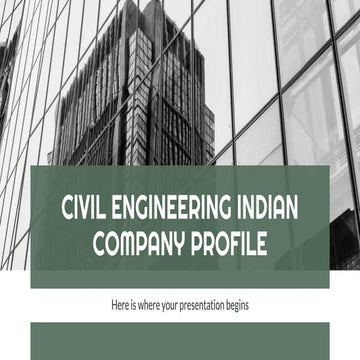 Civil Engineering Indian Company Profile by Slidesgo.pptx