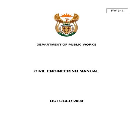 Civil engineering manual | PDF