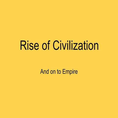 Civilization Empire and Religion | PPTX