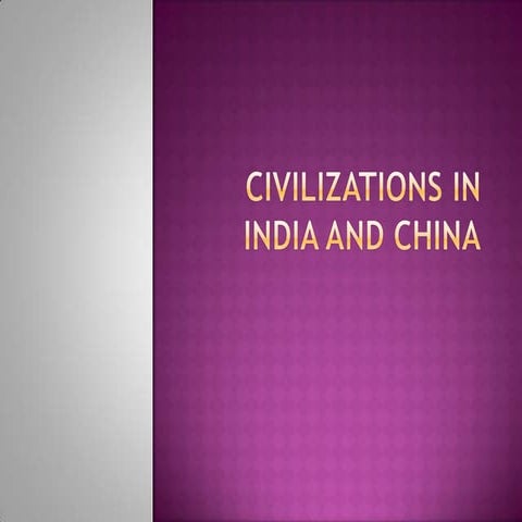 The classic civilizations | PPTX