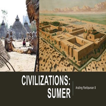 Early Civilizations: Sumer | PPTX