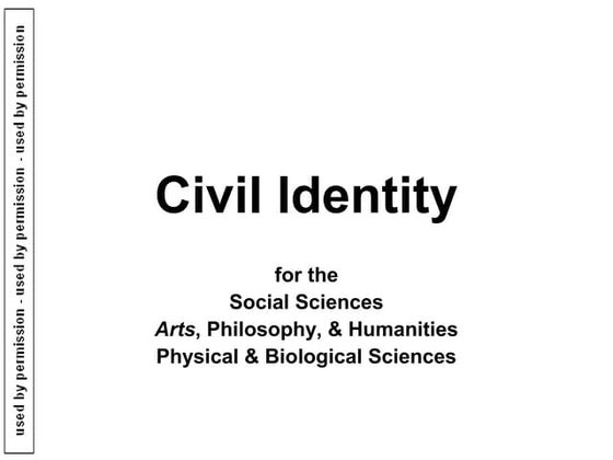 Civil Identity - Sociology 101 | PPT