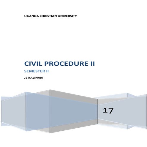 CIVIL PROCEDURE II _2017 judgement be4 trial.pdf