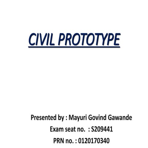 CIVIL PROTOTYPE PPT on bamboo - Mayuri Gawande.pptx