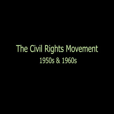 Civil rights | PPT