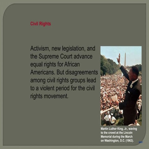 Civil rights part 1 | PPT