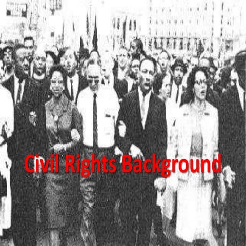 Civil rights background 1 | PPT