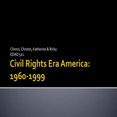 Civil+rights+era+america+presentation | PPT