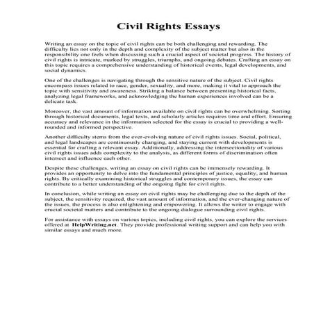 Civil Rights Essays.pdf