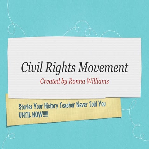 Civil Rights Movement | PPT