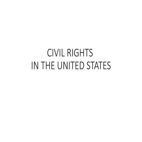 Civil rights movement | PPT