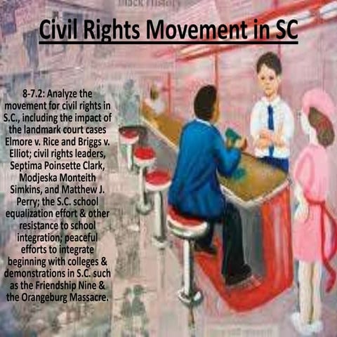 Civil rights movement in sc 8 7.2 | PPT