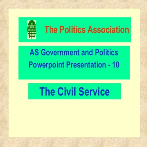 Civil service | PPT