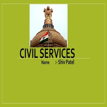 Civil services(IPS) | PPTX