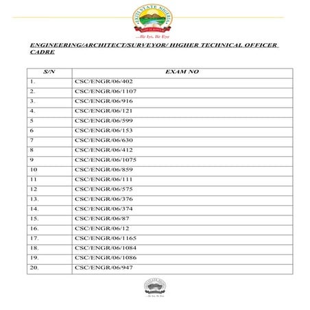 Civil service successful applicants | PDF