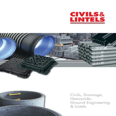 Civils & Lintels - Civil Engineering Products | PDF