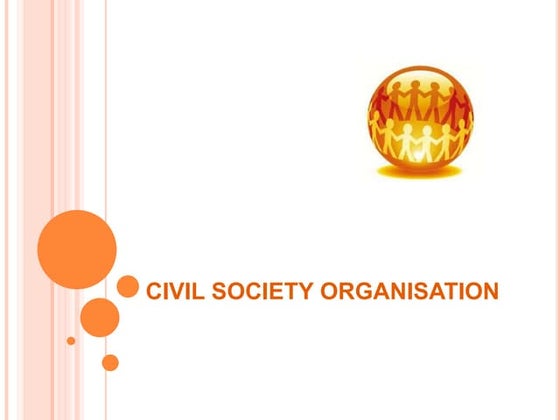 Civil Societies Role | PPT