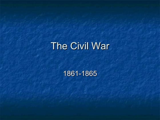 Civil War Battles | PPT