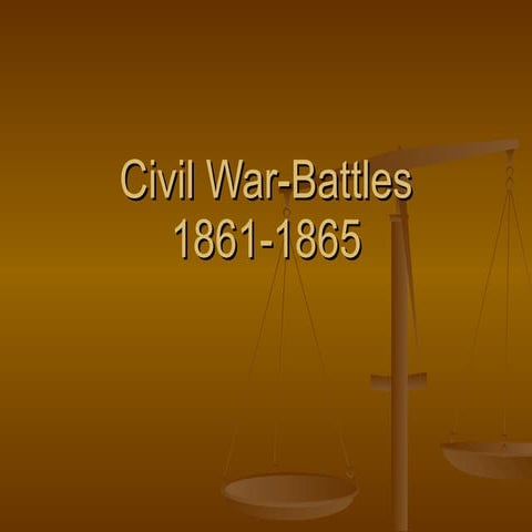 Civil War Battles | PPT