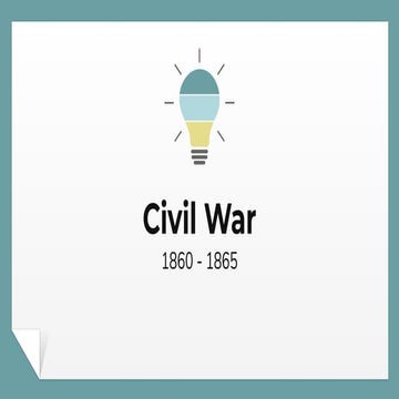US History from civil war to Reconstruction | PDF