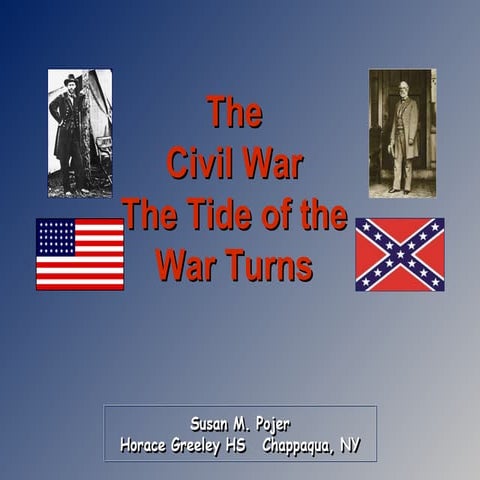 Civil War - The Tide of War Turns | PPT