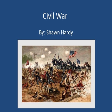 Civil war powerpoint | PPTX
