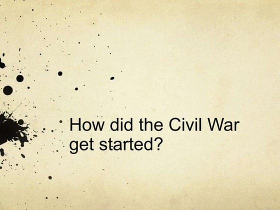 Amercian civil war | PPT