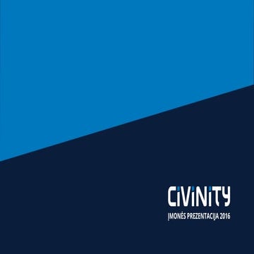 Civinity prezentacija | PDF