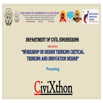 Civixthon presententaion template.ppt good one ppt | PPT