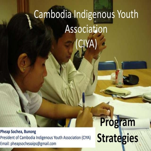 Ciya program strategies presentation | PPTX