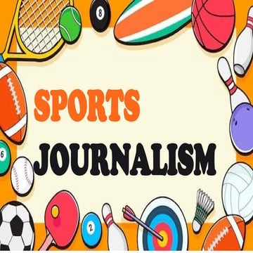 SPORTS WRITING Lesson and Activities for Campus Journalism | PPTX