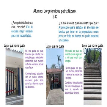 Mi escuela | PPTX