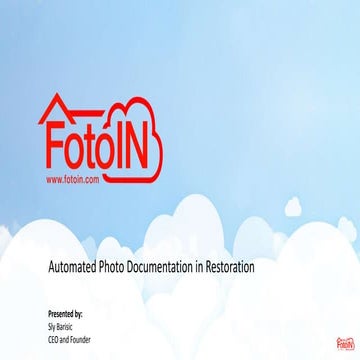 Automated Photo Documentation in Restoration | PPTX
