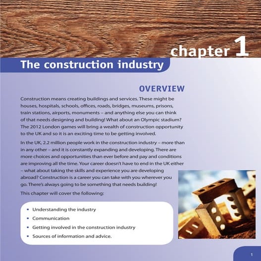 Cj_TB_Ch1.pd. The Construction Industry1 | PDF