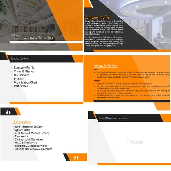 Construction Company Presentation | PDF