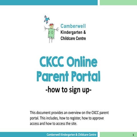 Ckcc sign up process | PDF