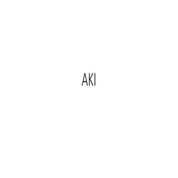 aki as a concern for public healthcare.pptx