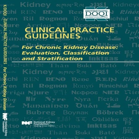 Ckd evaluation classification_stratification | PDF