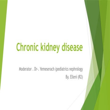 Chronic kidney disease seminar nephrology.pptx