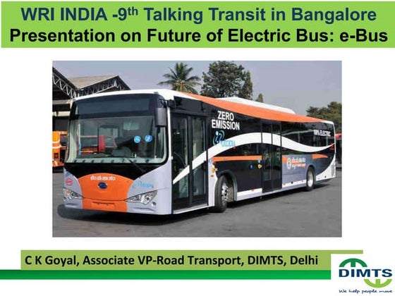 Electric buses presentation | PPTX