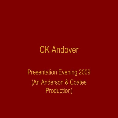 CK Presentation - | PPT | Free Download