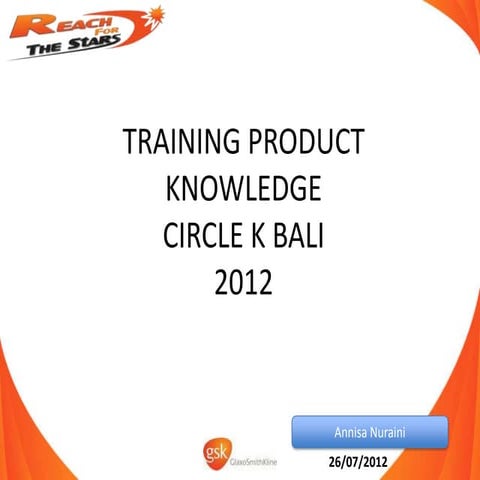 Ck training product knowledge | PPTX