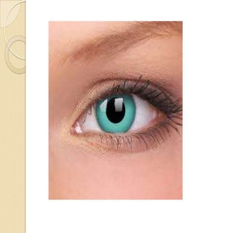 Colored contact lenses | PPTX