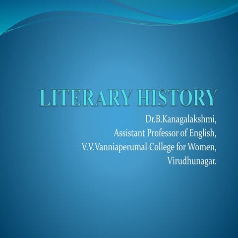 CL- Literary history.pptx