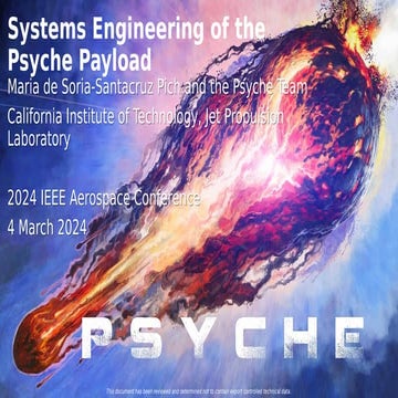 Systems Engineering of the Psyche Payload CL24_1130.pdf