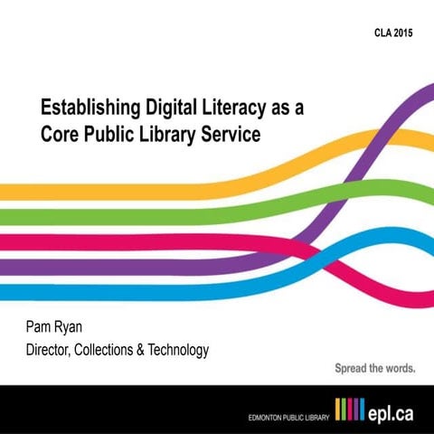 Digital Literacy as a Core Service | PPT