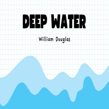 Chapter DEEP WATER CLASS 12 CBSE | PPT