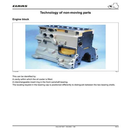 Claas ares 697 617 atz (type a03) tractor service repair manual | PDF
