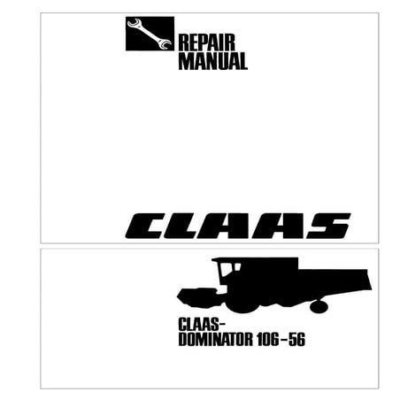 CLAAS DOMINATOR 78H (Type 079) Combine Service Repair Manual.pdf